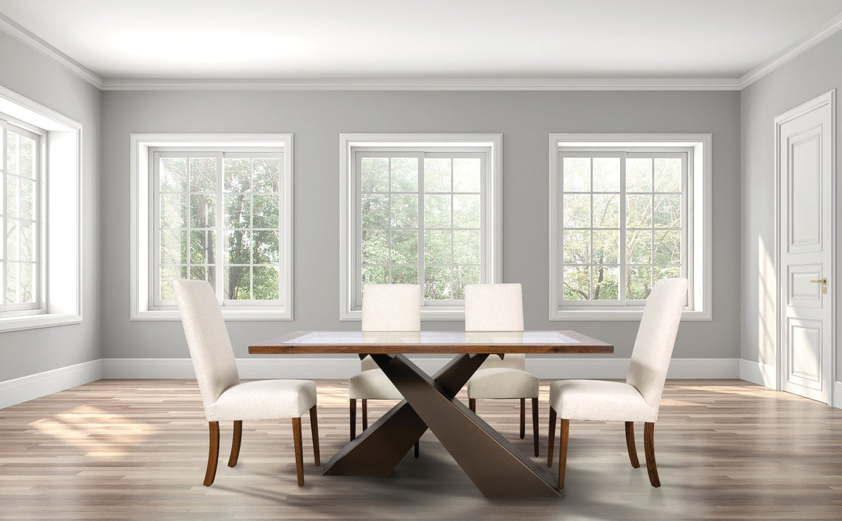 Brooklyn - Amish Reclaimed Barnwood Dining Table – Modern Amish Furniture